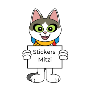 Stickers Mitzi - Con Mitzi Aprendo
